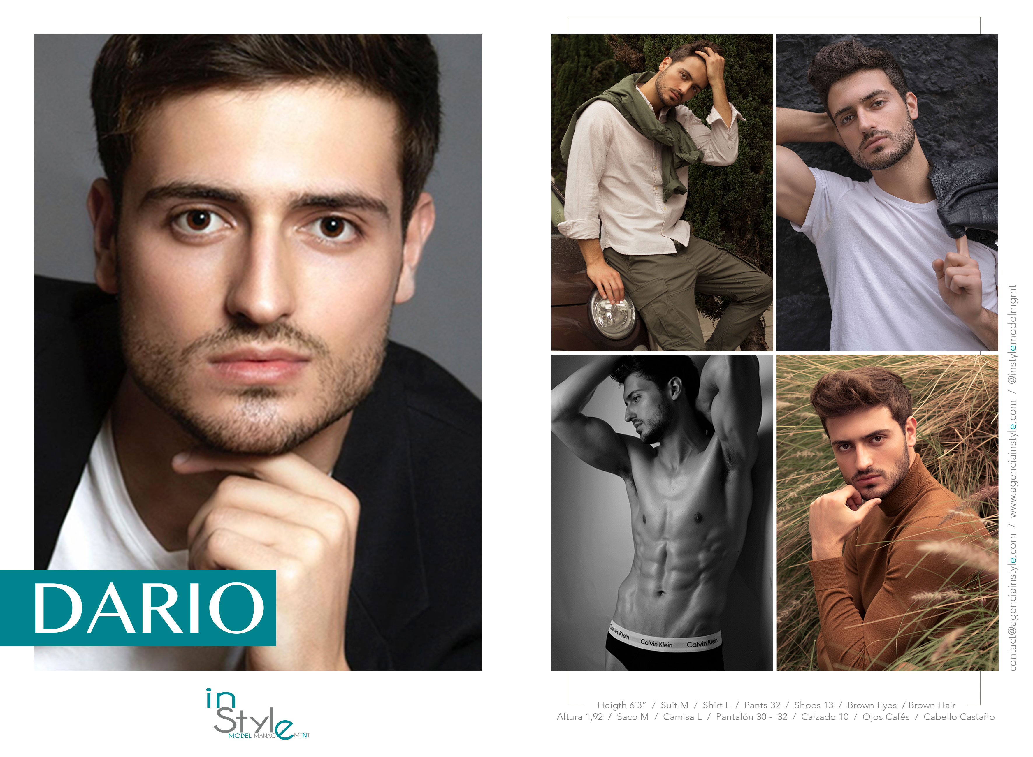 inStyle Model Management | DARIO A.