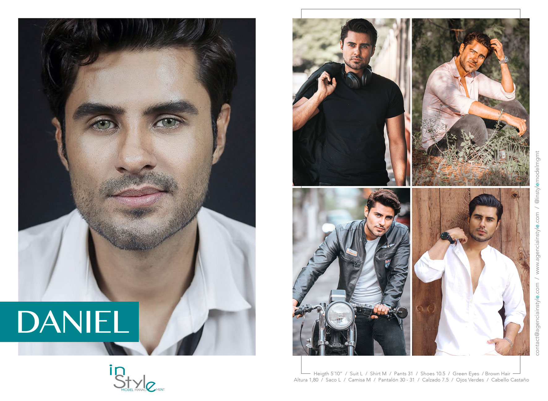 inStyle Model Management | DANIEL V.