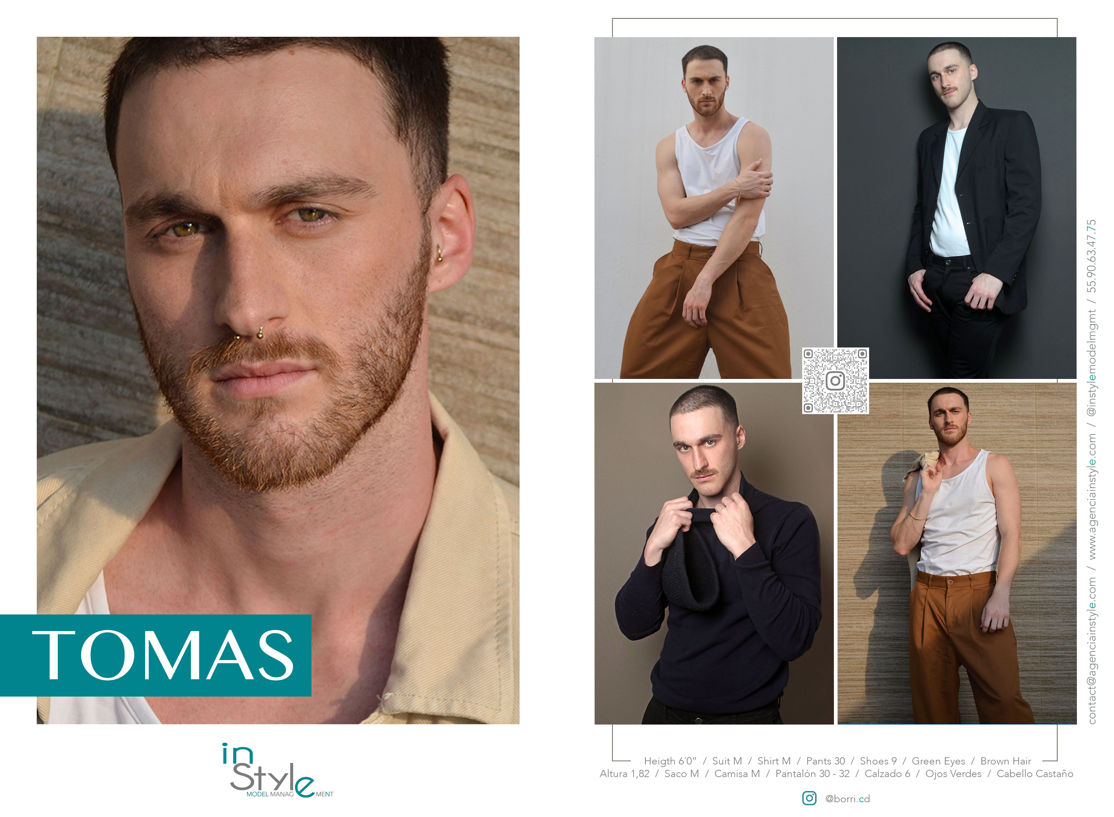 inStyle Model Management | TOMAS B.